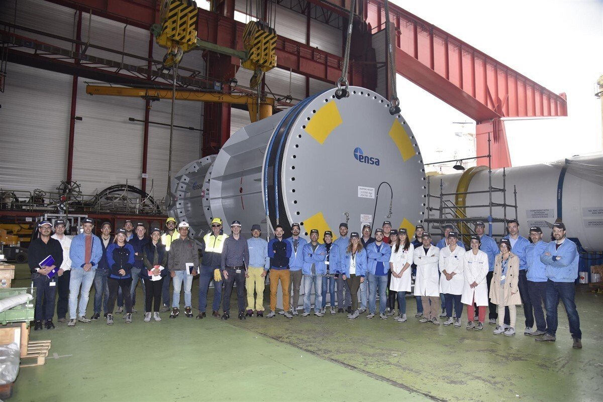 Ensa embarca una tapa de vasija para la central nuclear de Shearon ...