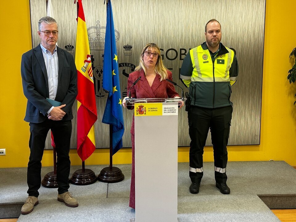 Declaraciones de la delegada del Gobierno y el jefe provincial de ...