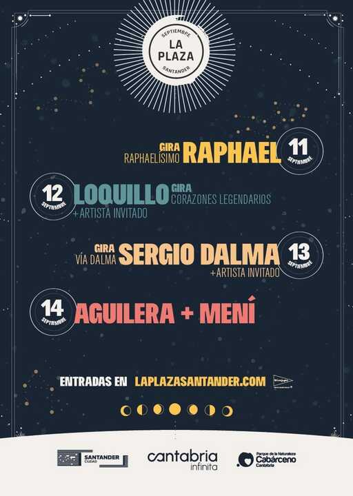 Raphael, Loquillo y Sergio Dalma se suman a los conciertos programados ...
